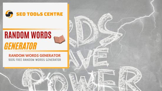 Random Words Generator Generate Random Words SEOToolsCentre