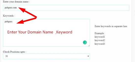 Free Keyword Position Checker | SEOToolsCentre